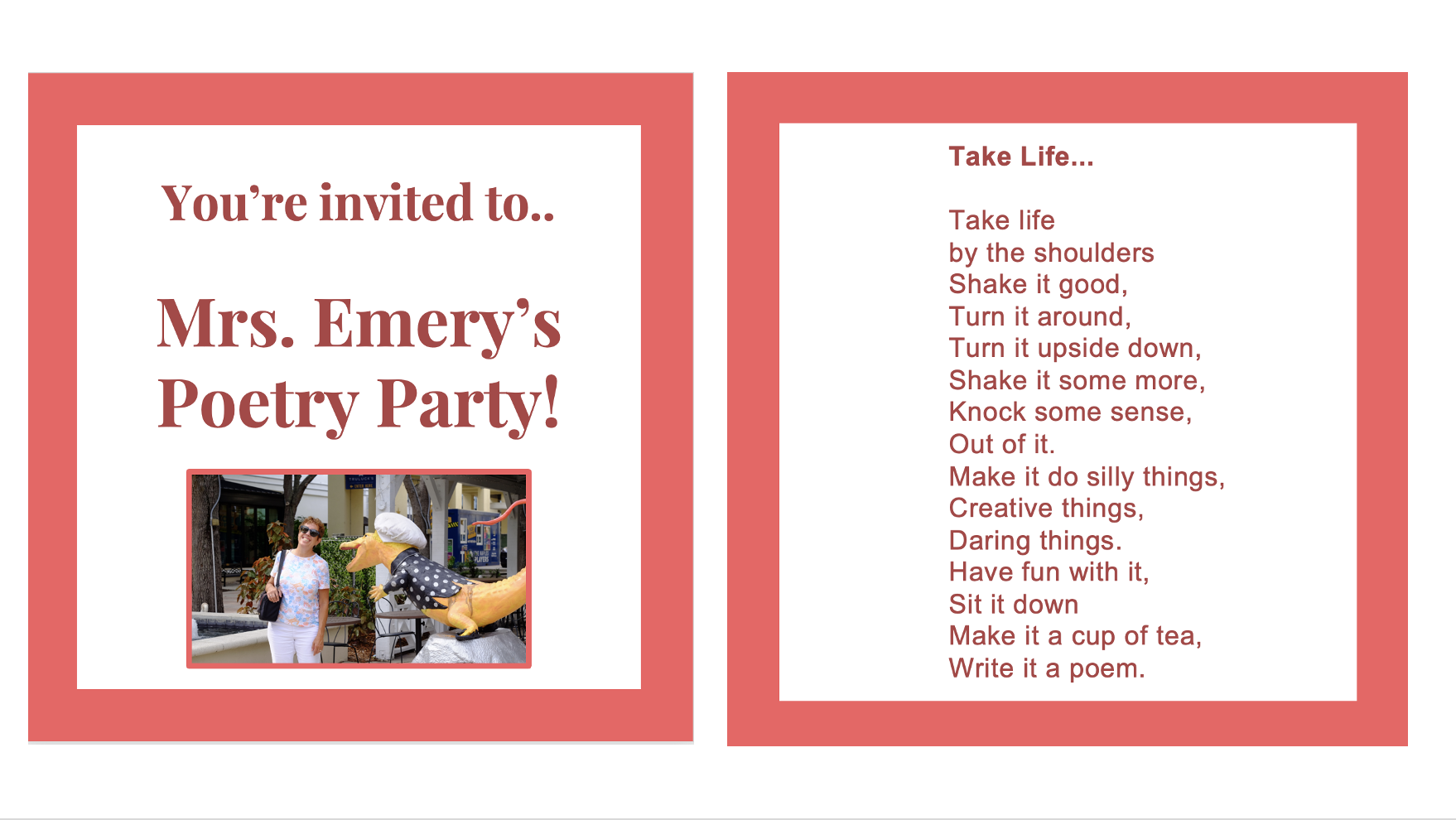 You’re Invited to a Poetry Party! – Word Dancer: Literature, the Arts ...